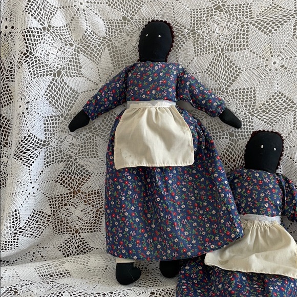 Vintage | Toys | Folk Art Black Americana Rag Dolls Hand Made | Poshmark